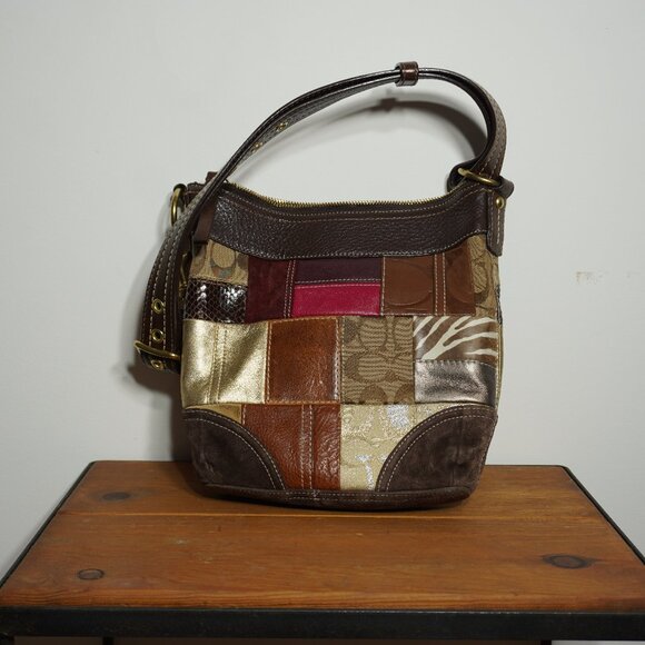 Coach | Bags | Vintage Coach Patchwork Handbag | Poshmark